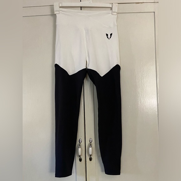 Firm ABS | Pants & Jumpsuits | Firm Abs Work Two Tone Leggings With ...